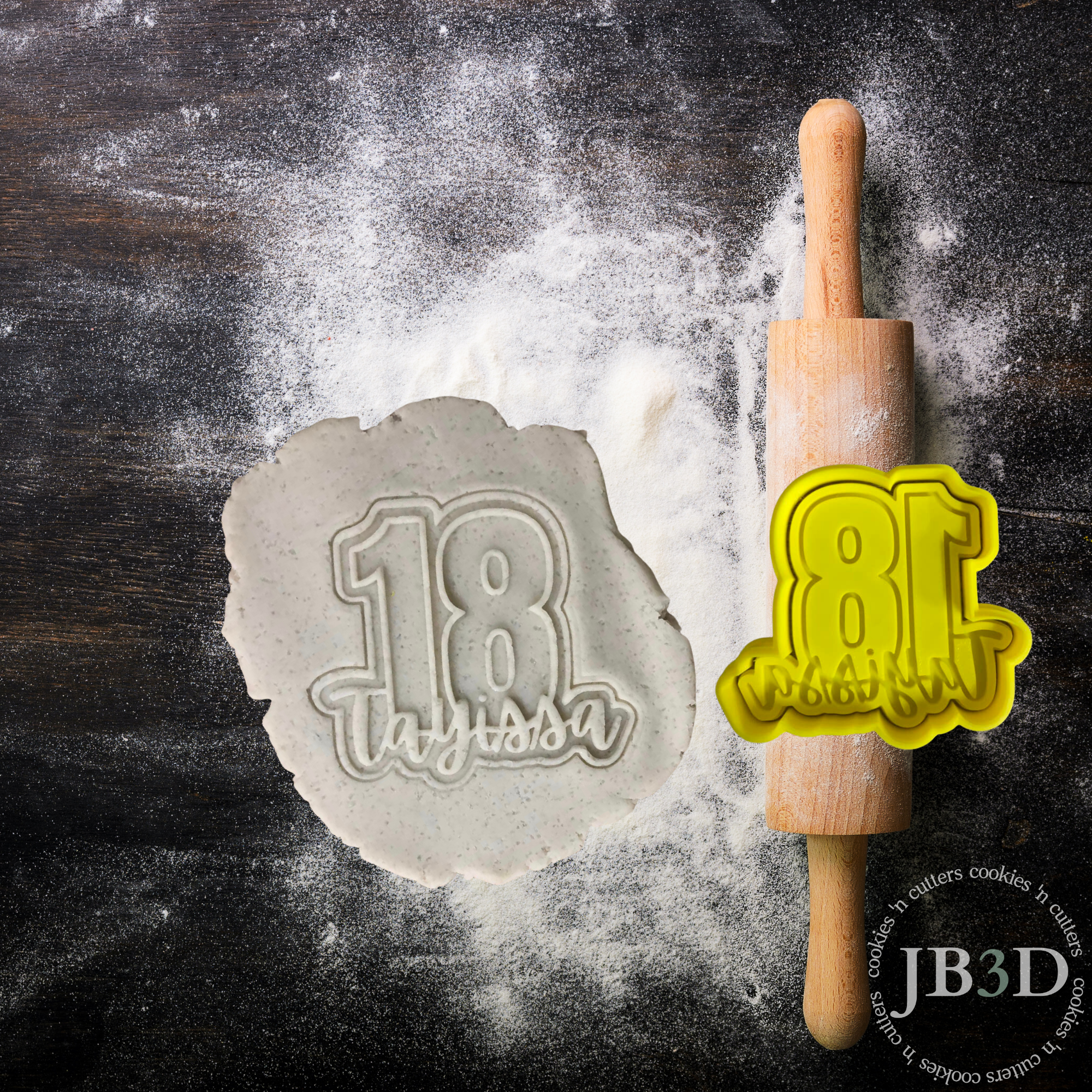 TAYISSA - Custom Cutters & Debossers – jb3dcookiecutters