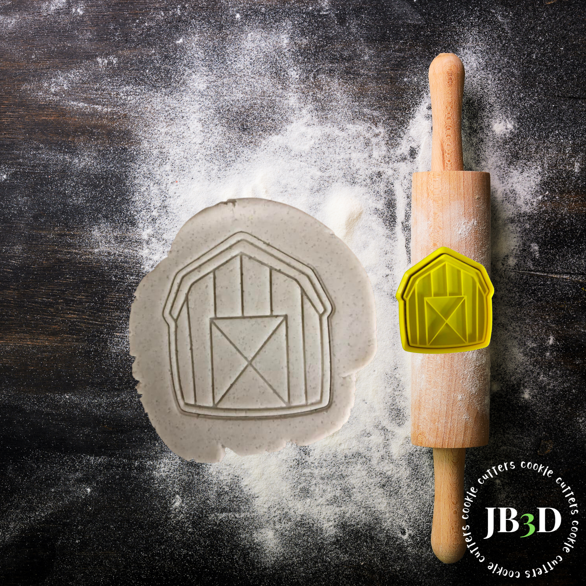 BARN Cutter & Embosser – jb3dcookiecutters