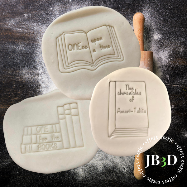 Custom ONE-CE APON A TIME Set of 3 – jb3dcookiecutters